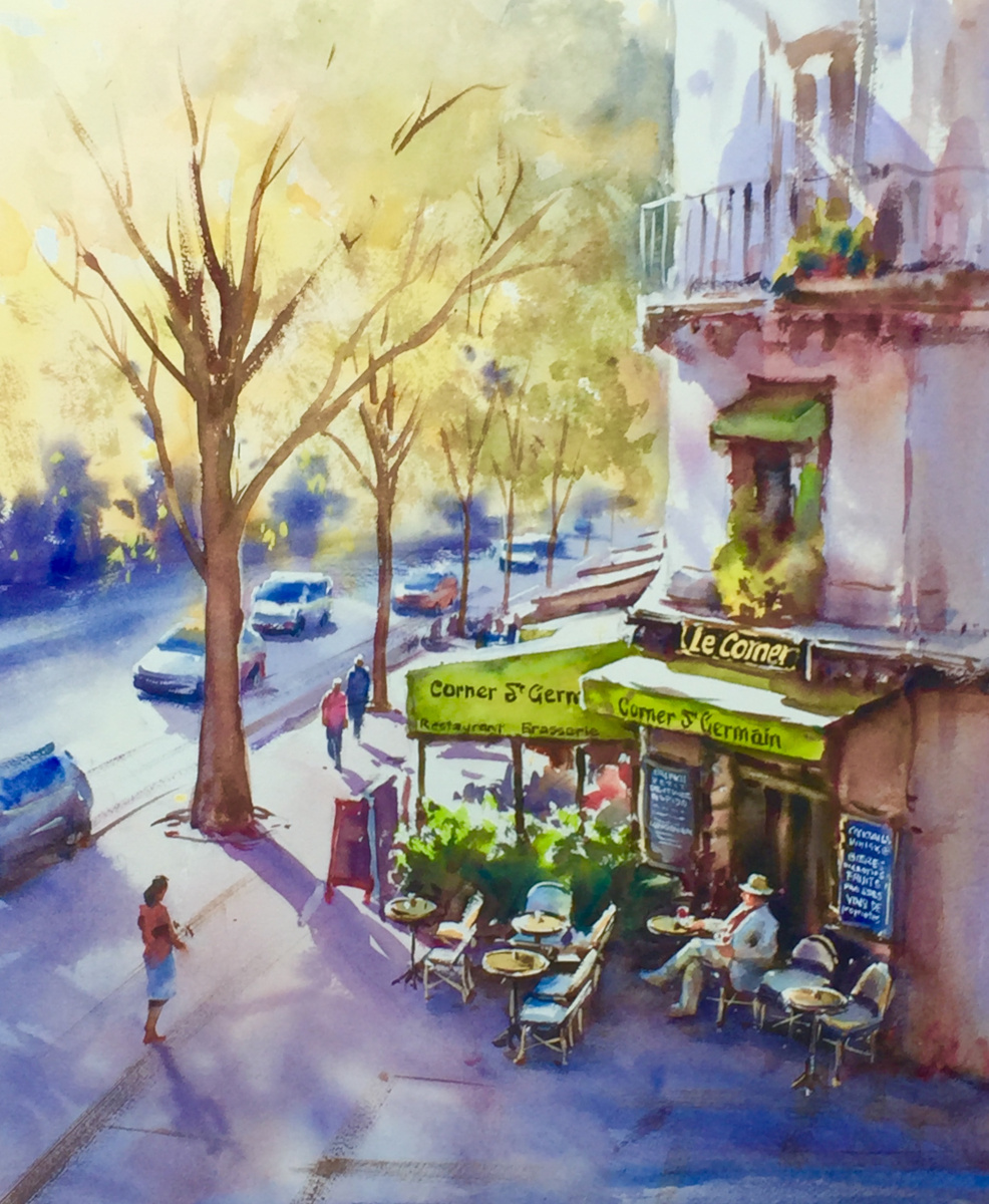 Parisian Rendezvous. – Twenty Melbourne Painters Society Inc