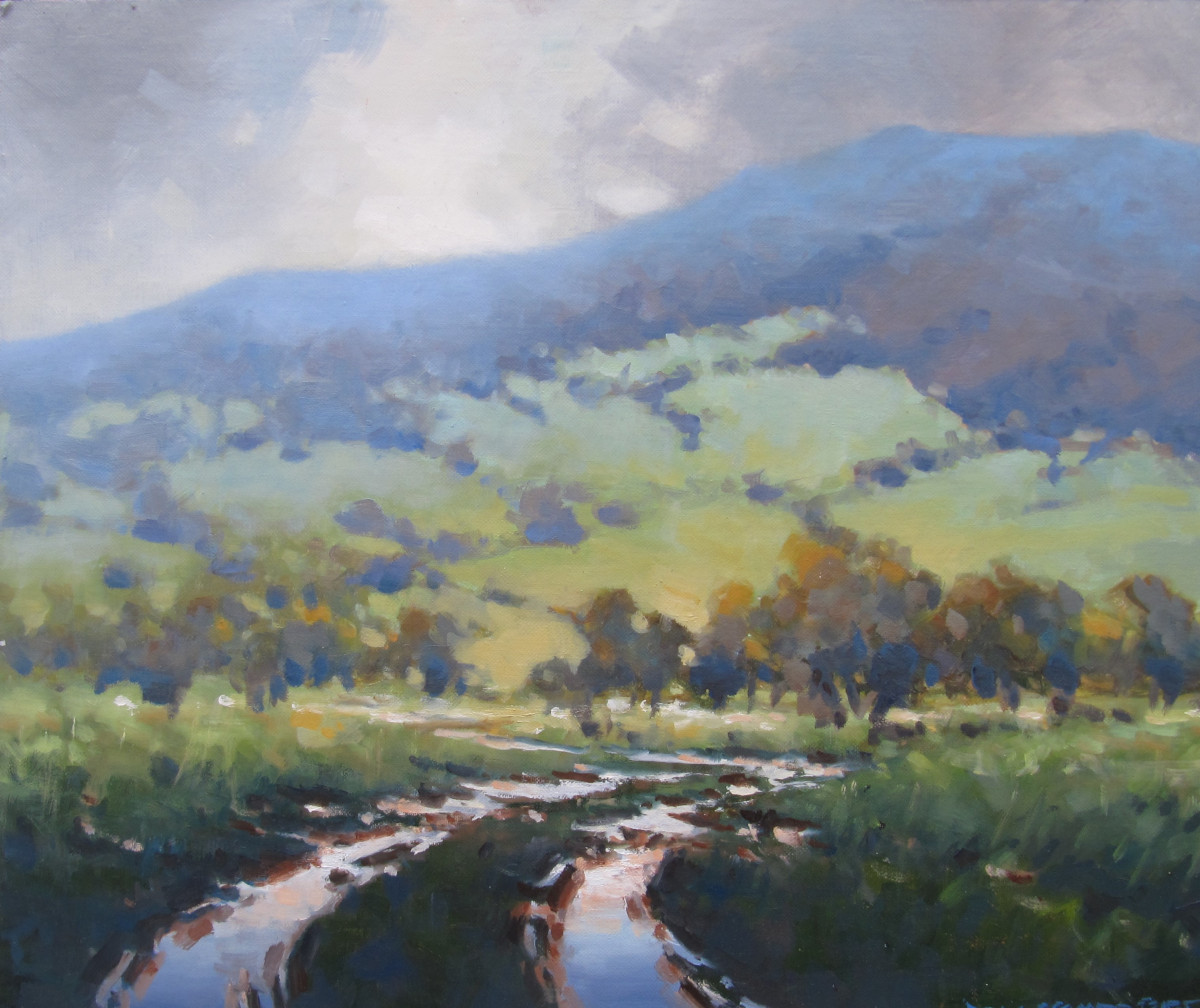 Winter Light Strathbogie Ranges Vic – Twenty Melbourne Painters Society Inc